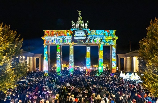 Besucherrekord beim 20. Festival of Lights Berlin: Mehr als 3,5 Mio. Menschen feierten ...